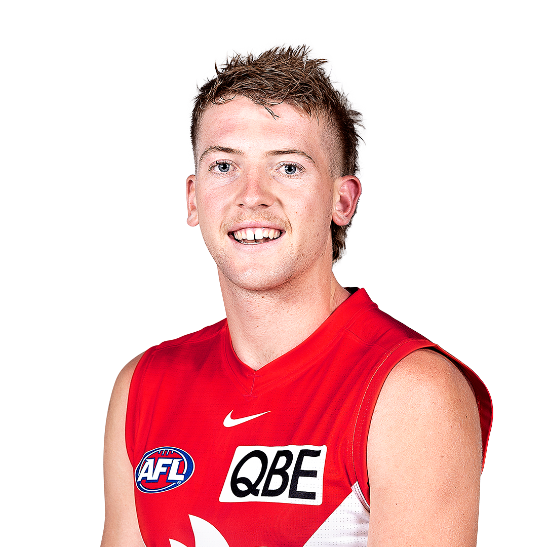 Caleb Mitchell - Sydney Swans - AFL Player Profile - SuperCoach & AFL Fantasy - Zero Hanger